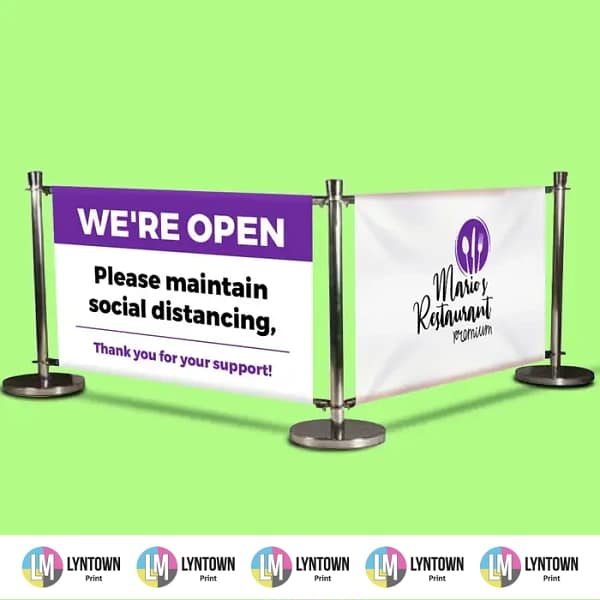 Cafe Barriers - Lyntown Print