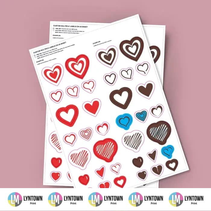Custom Sticker Sheets - Lyntown Print