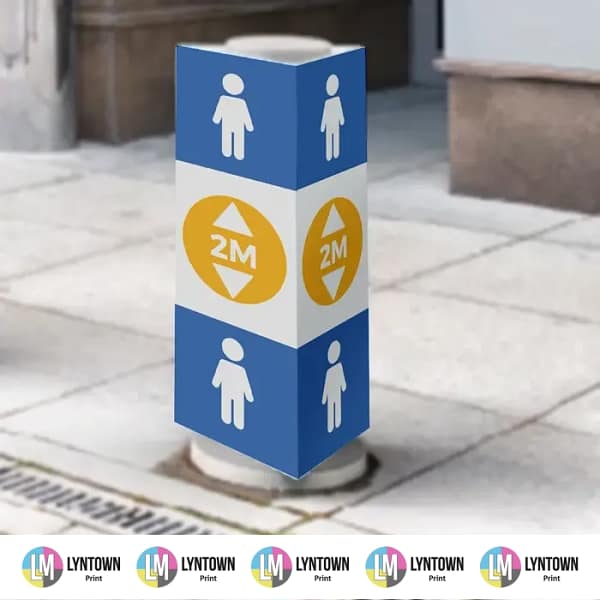 Bollard Covers - Lyntown Print
