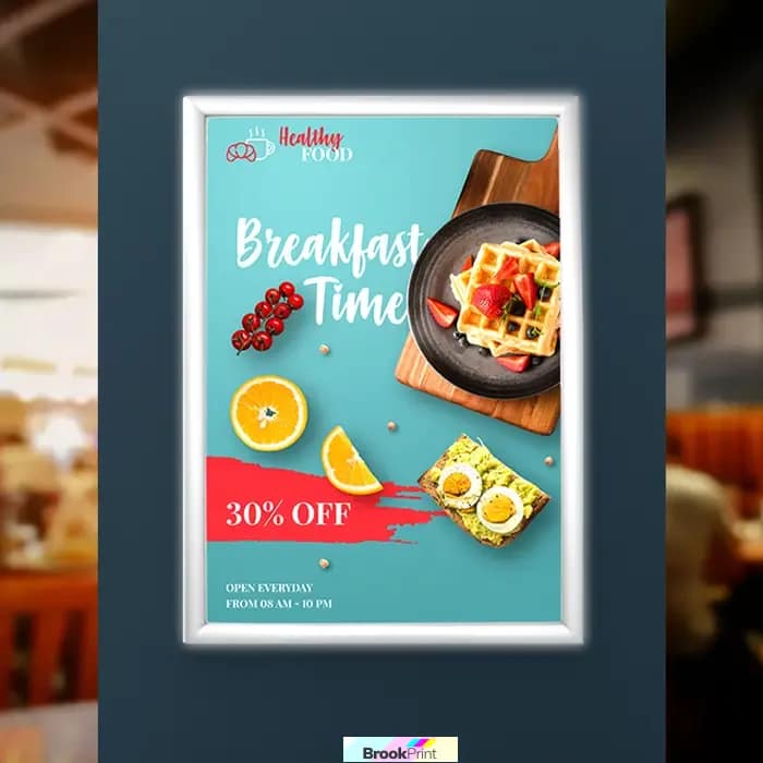 Backlit Menus - Brook Print